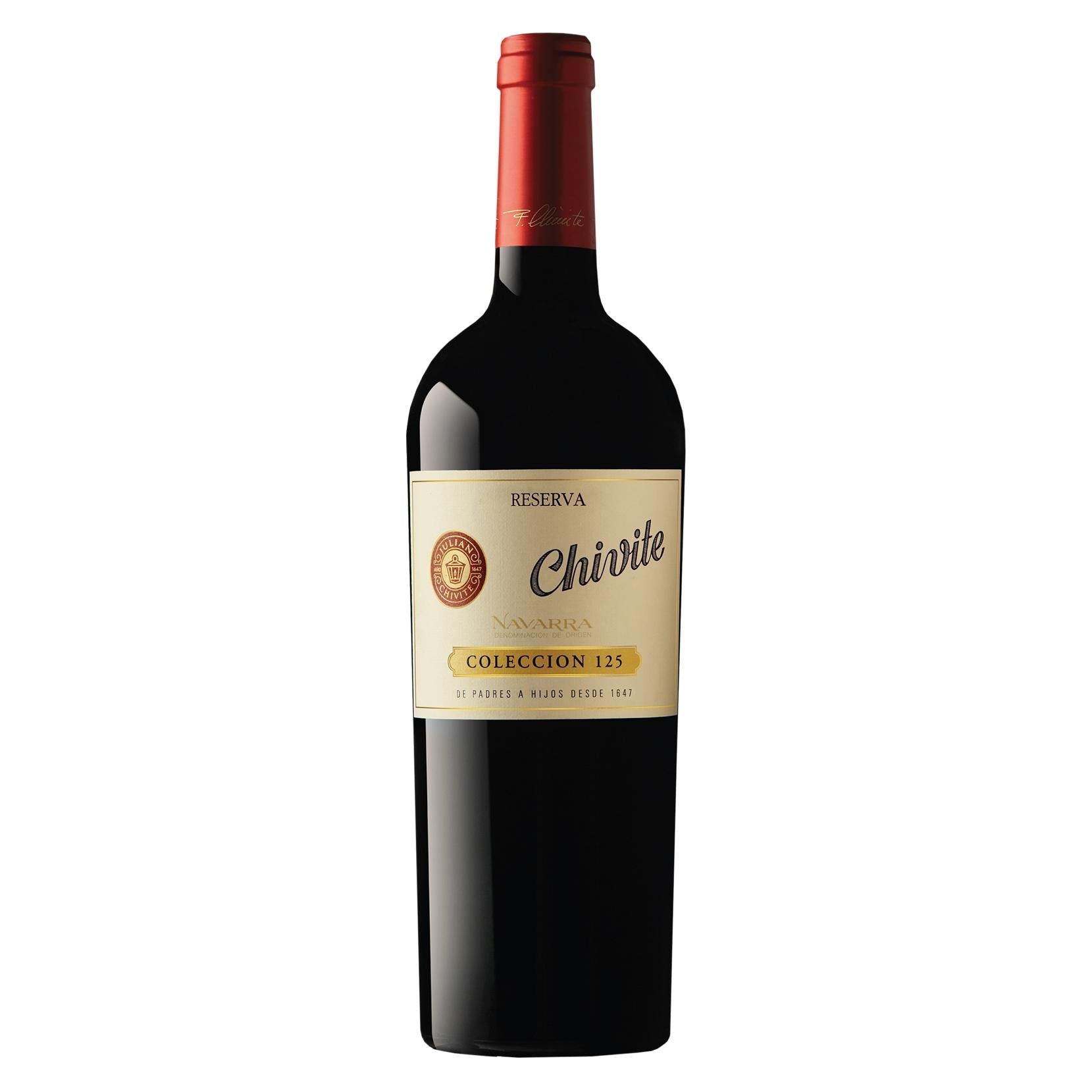 Chivite Coleccion 125 Reserva 750 ml - Vino Tinto Español | Enoterra ...